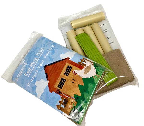 Red Mite Trap / Red Mite Detection System - Protect Birds & Poultry (P ...